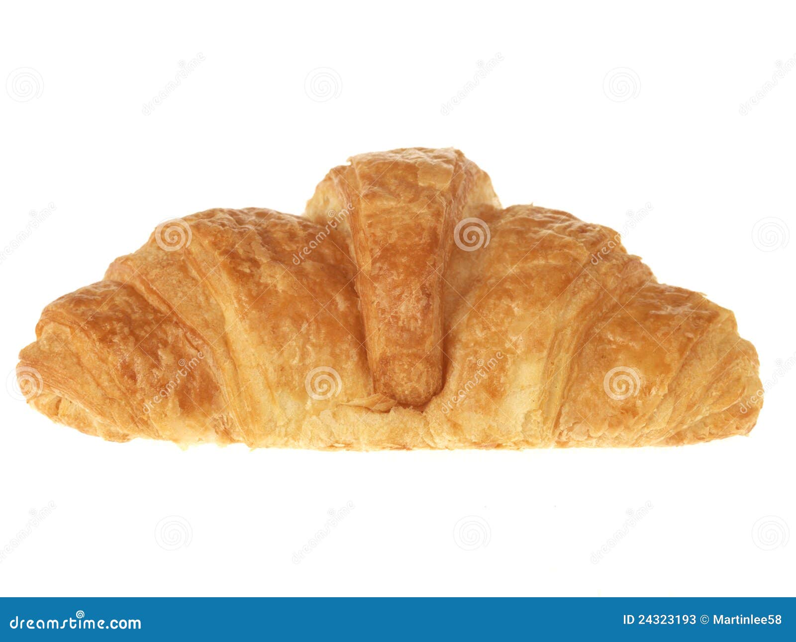 Single Croissant stock image. Image of fresh, european - 24323193