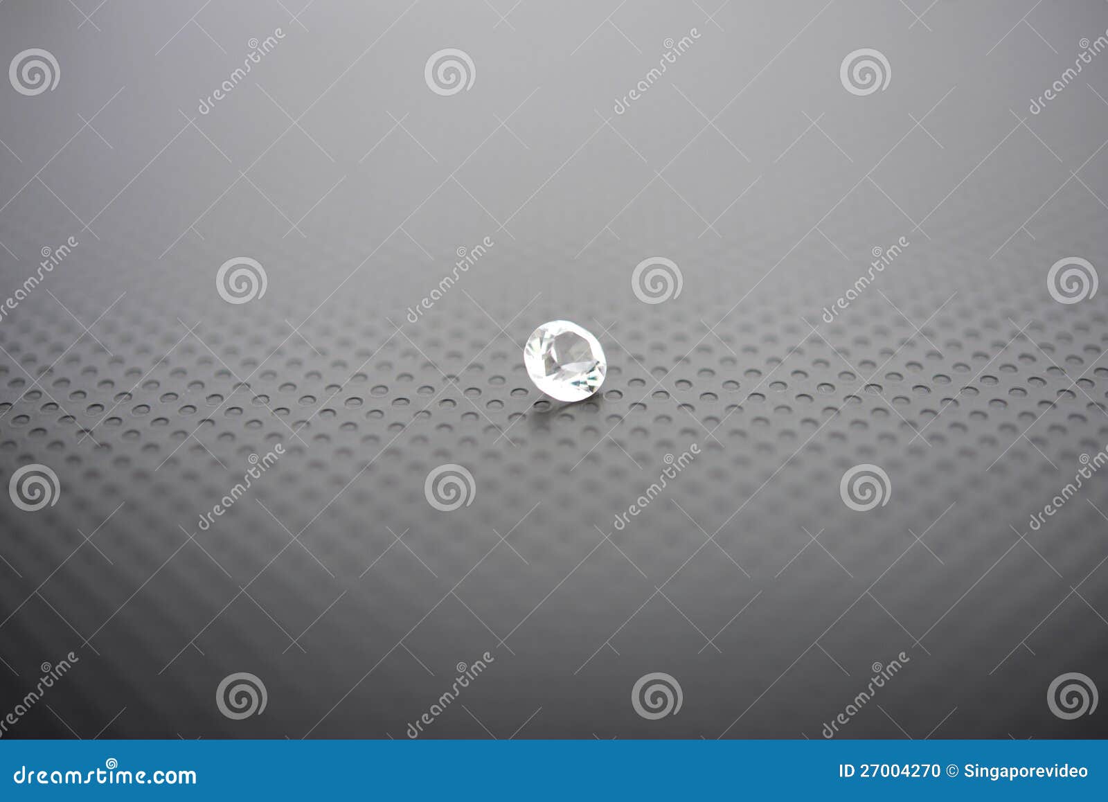 Single Diamond on a High Tech Surface Stock Photo - Image of expensive ...