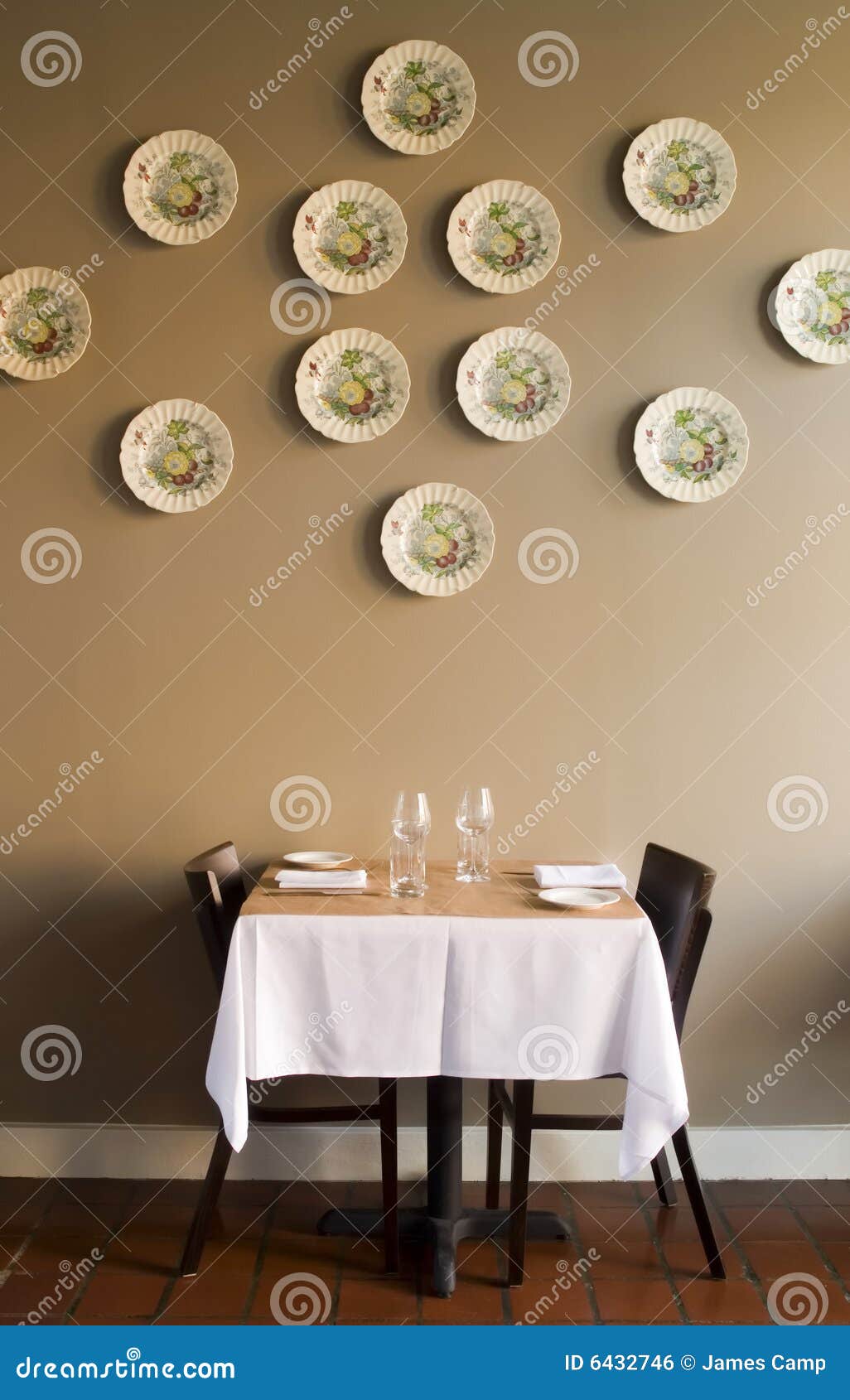 Single dining table stock photo. Image of alone, napkins - 6432746