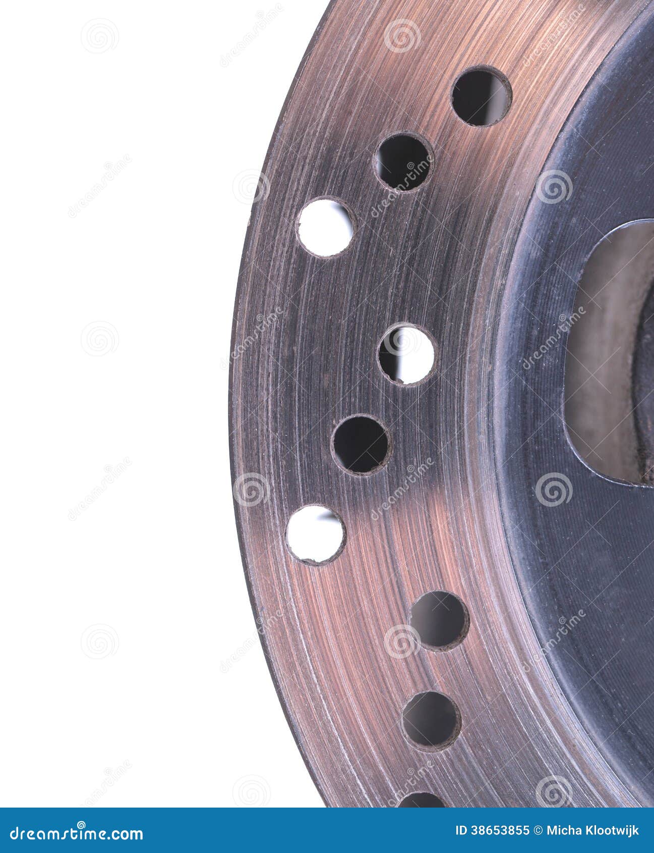 Single Disc Brake Rotor of a Motorcycle Stock Image - Image of auto ...