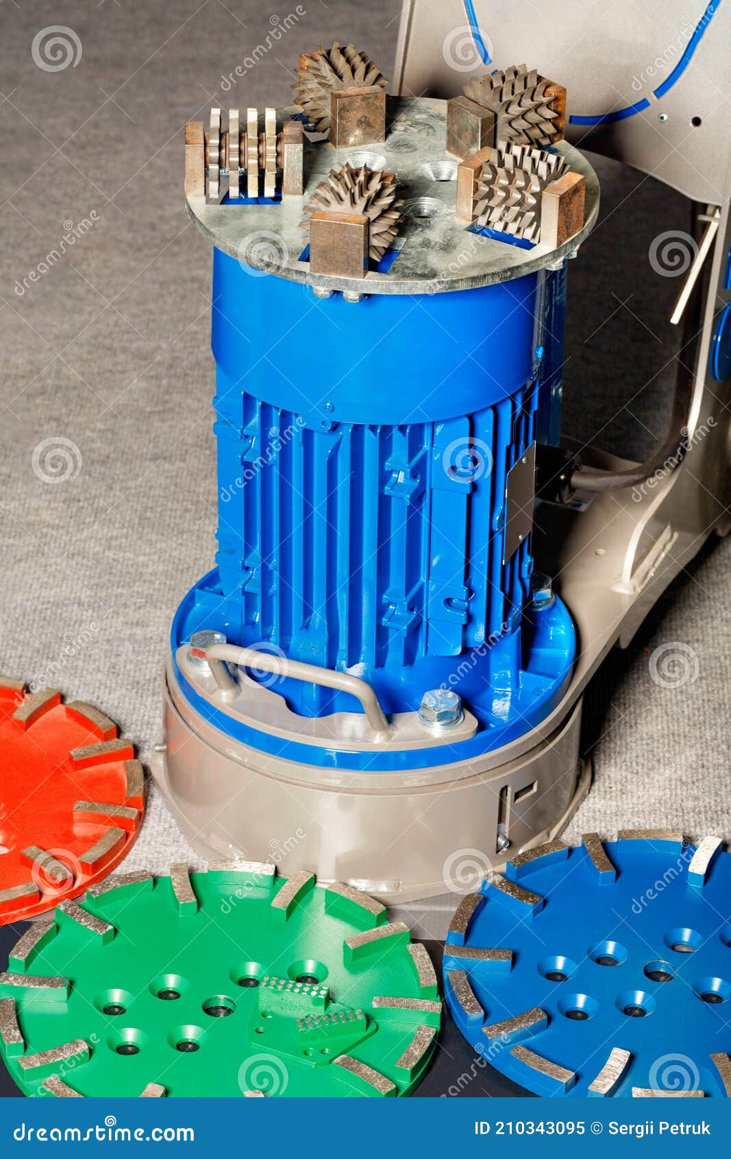 Single Disc Trowel Grinder for Convenient, Fast Processing of Various ...