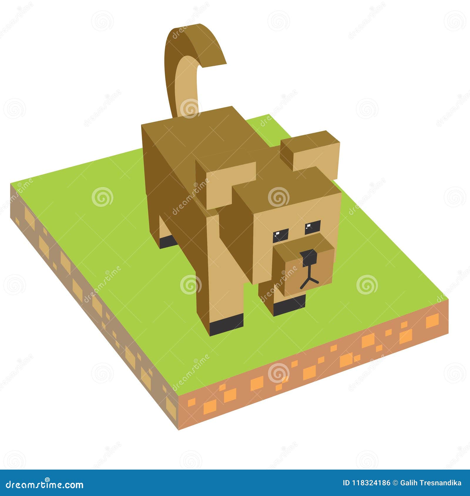 Isometric Dog Animal Collection Stock Vector - Illustration of animal ...