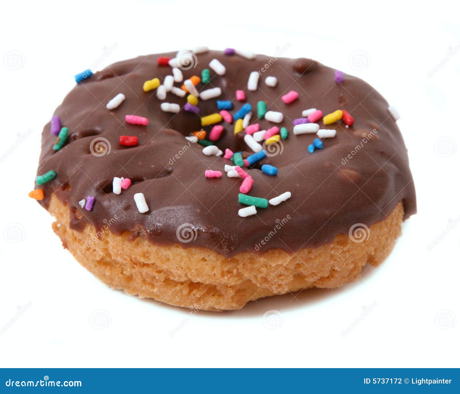 Single Donut Stock Photography - Image: 5737172