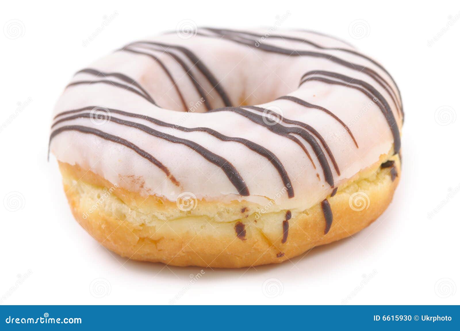 Single Donut Stock Photo - Image: 6615930