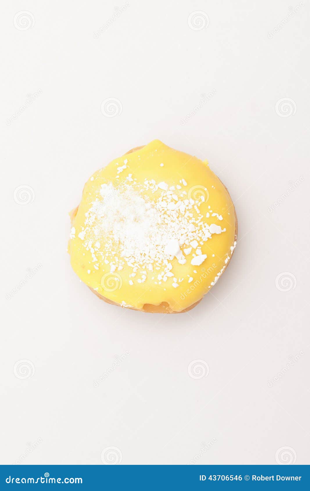 Single donut stock photo. Image of dessert, baked, donut - 43706546