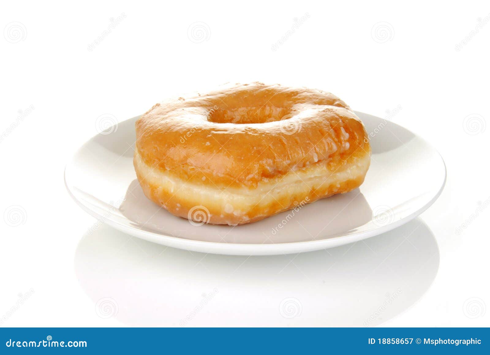 Single doughnut stock image. Image of tasty, donut, bakery - 18858657