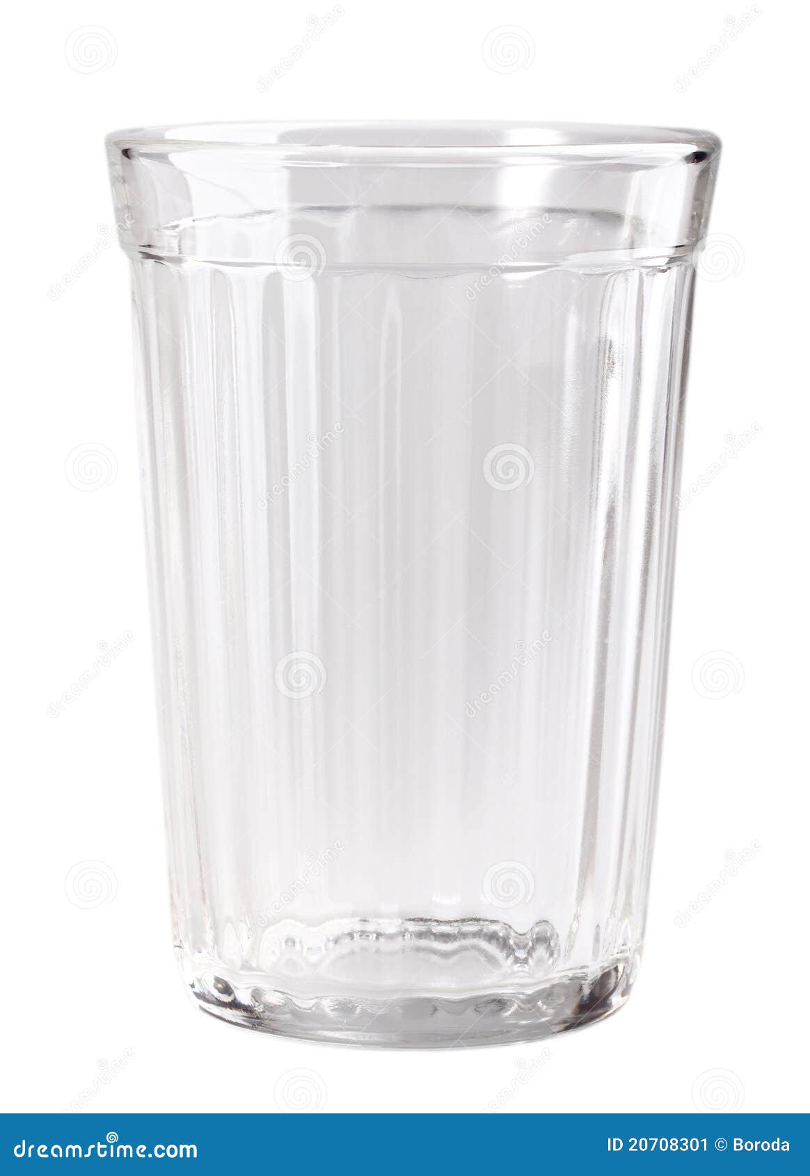Single empty glass stock image. Image of drink, white - 20708301