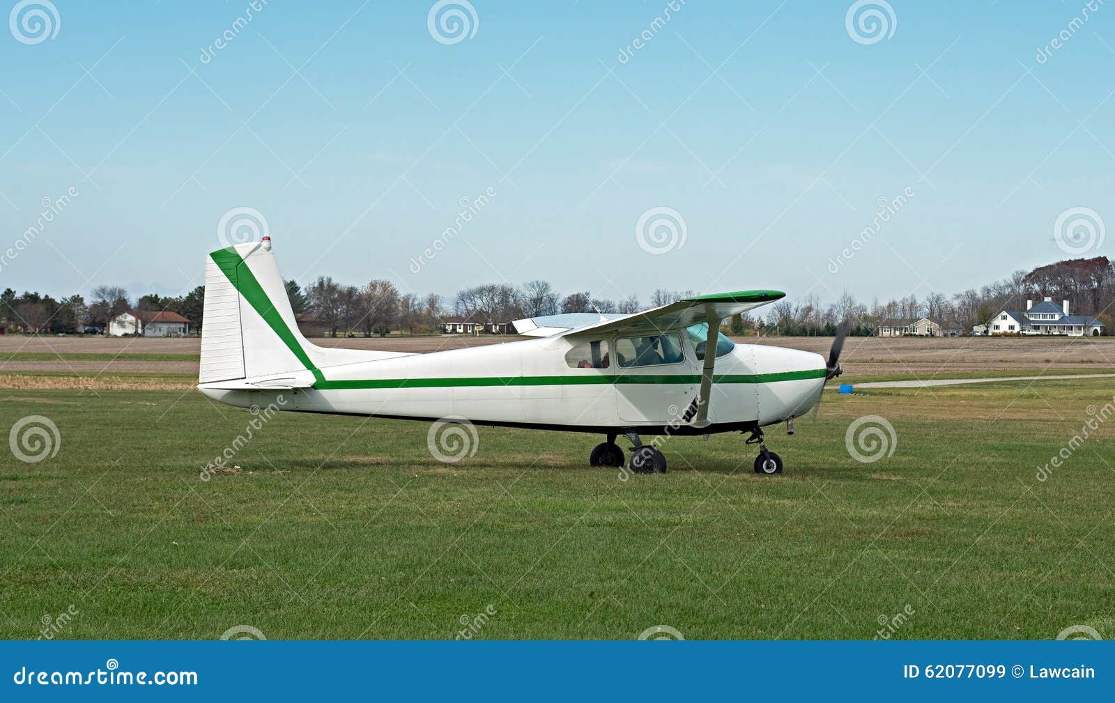 Single Engine Prop Plane stock image. Image of transport - 62077099