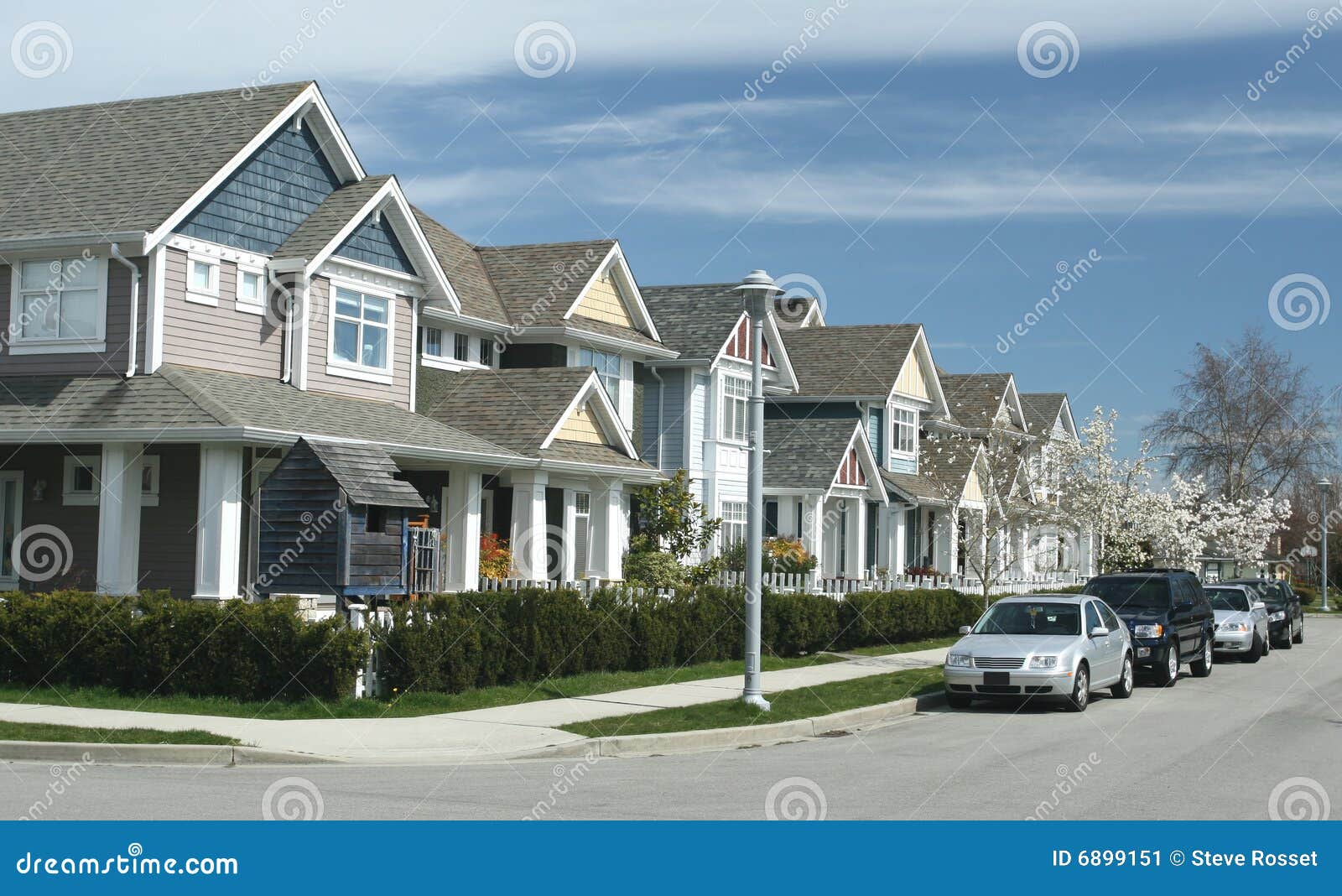 Single Family Homes stock image. Image of family, realty - 6899151