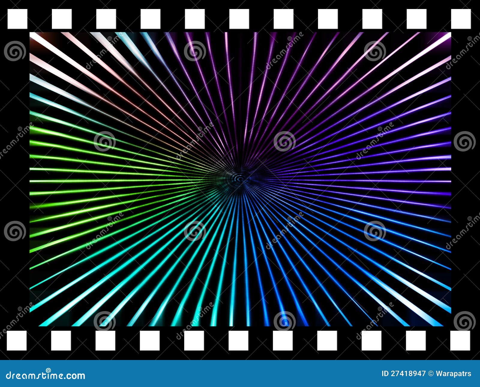 Single_film_strip stock illustration. Illustration of reel - 27418947