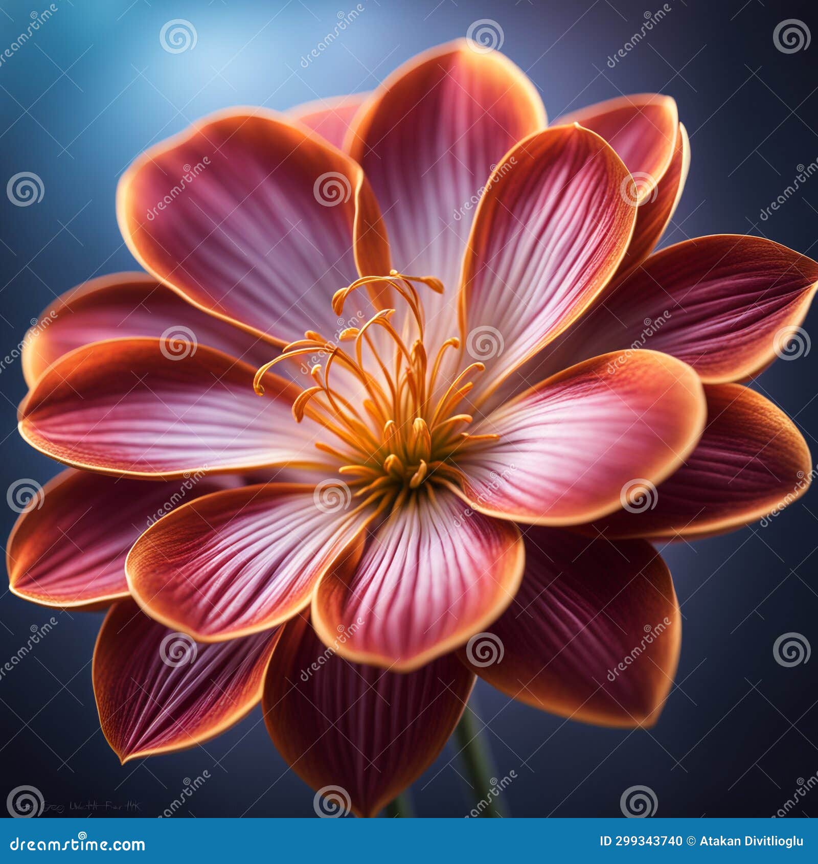 A Single Flower Epitomizes Breathtaking Beauty Placed Centrally within ...