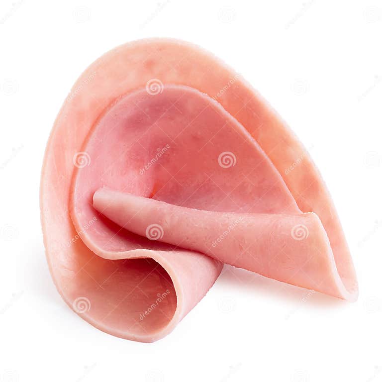 Sliced ham stock image. Image of white, sandwich, cured - 169598849