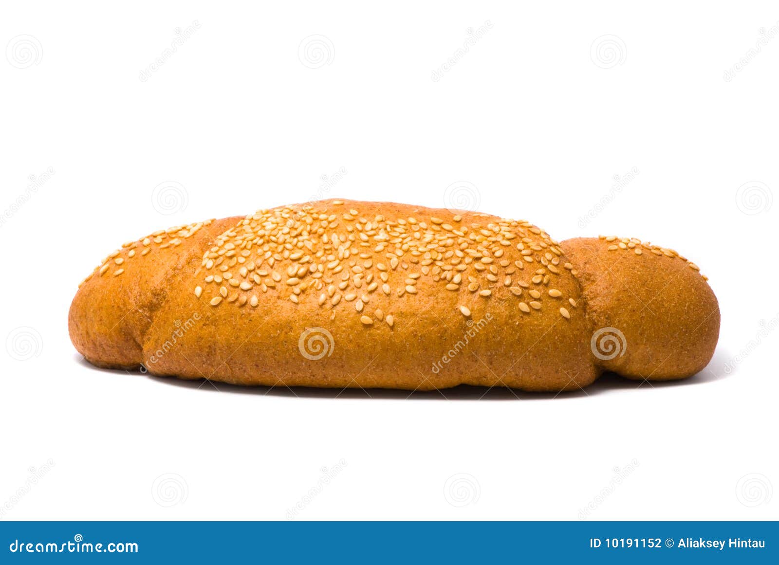 Single Fresh Bun, Soft Shadow Stock Photo - Image of natural, brown ...