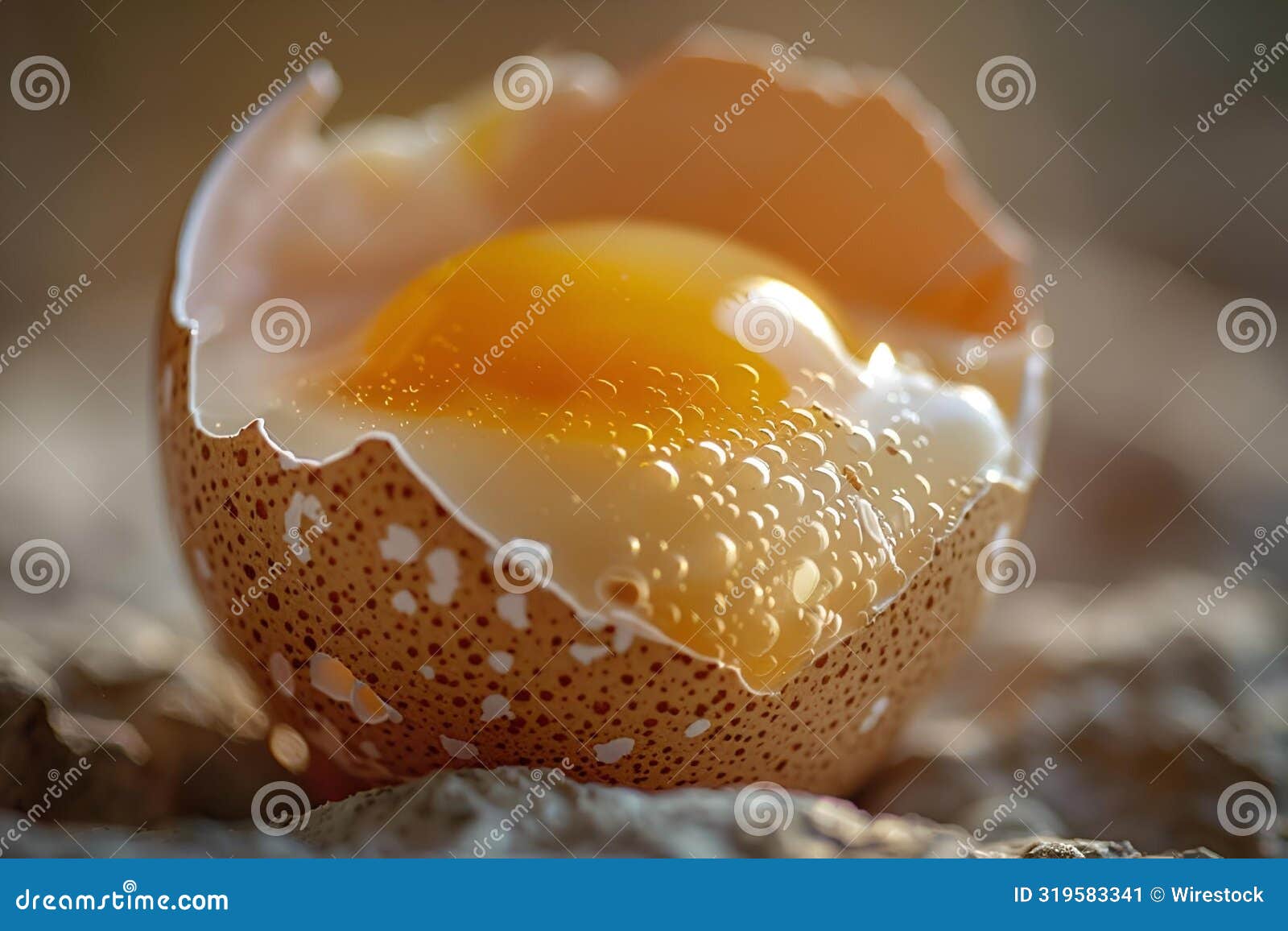 A Single Egg Is Fried In A Black Skillet, With The Egg White Partially ...
