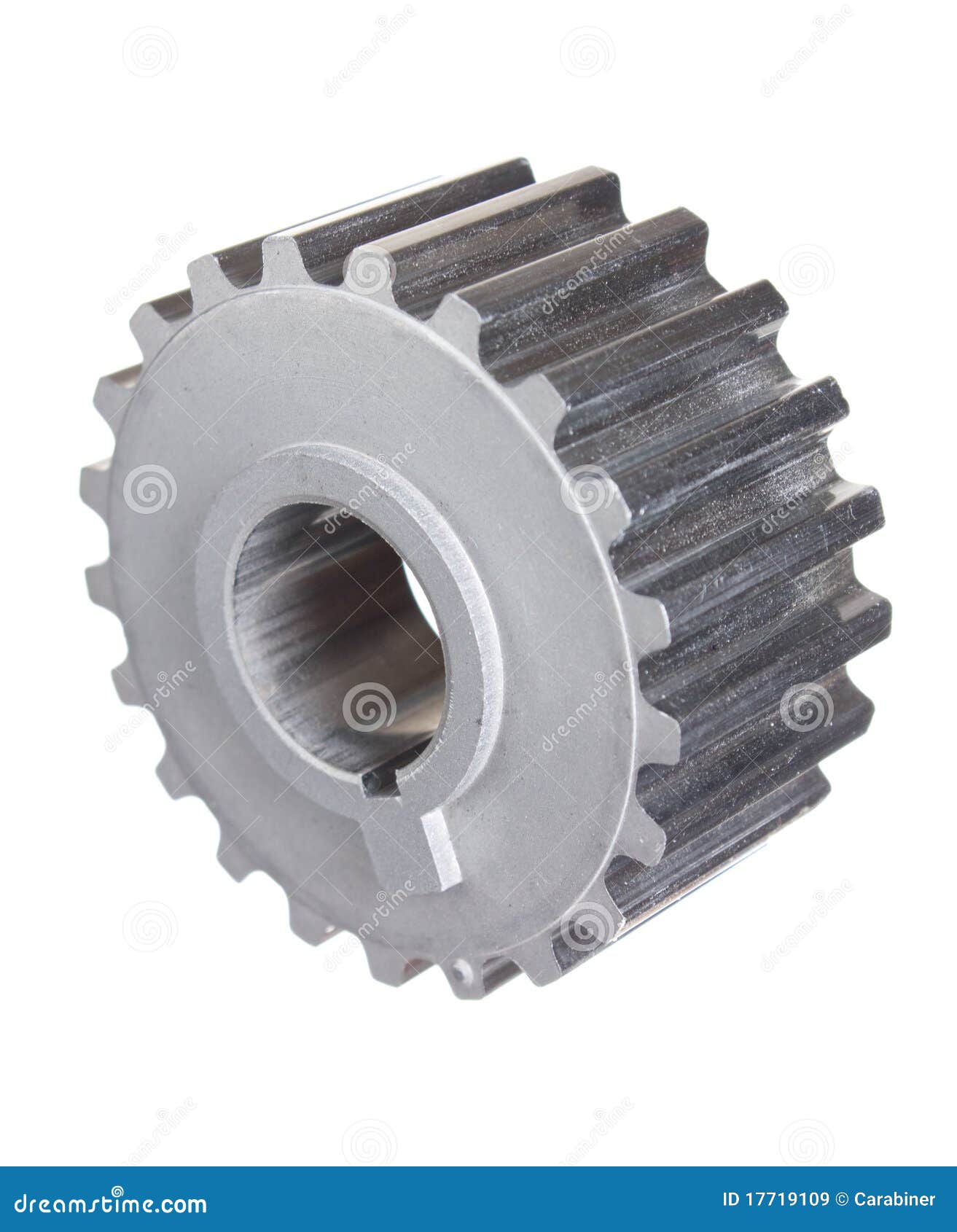 Single gear stock image. Image of engineering, equipment - 17719109