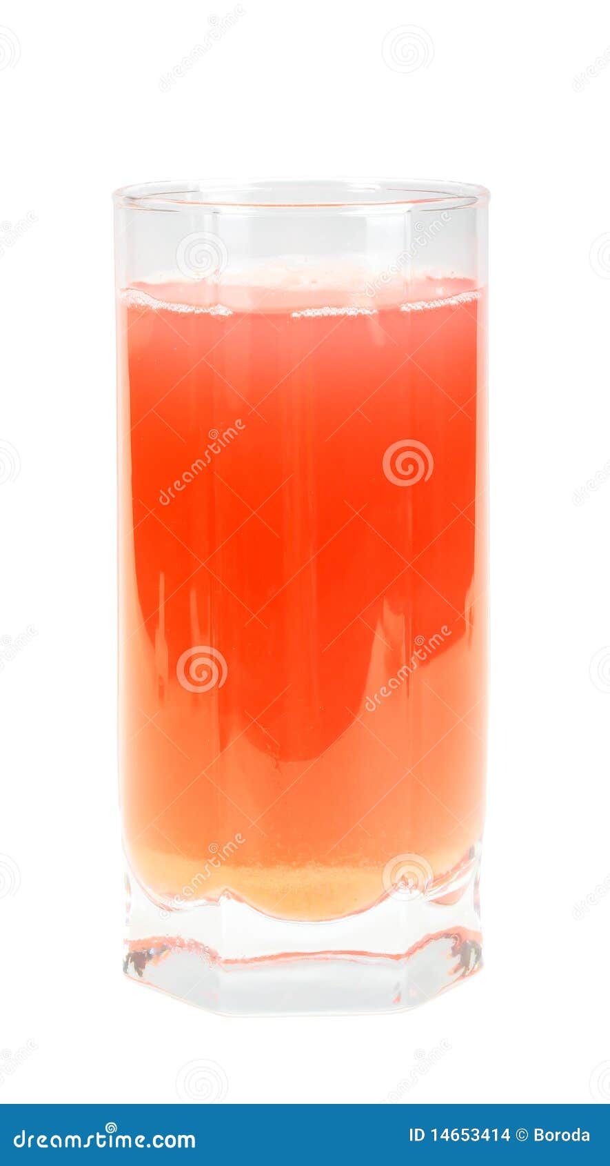 Single Glass with Orange Fruit-juice Stock Photo - Image of macro ...