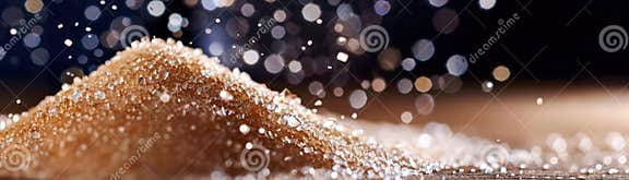 Single Grain of Sugar Magnified Stock Image - Image of transmit ...