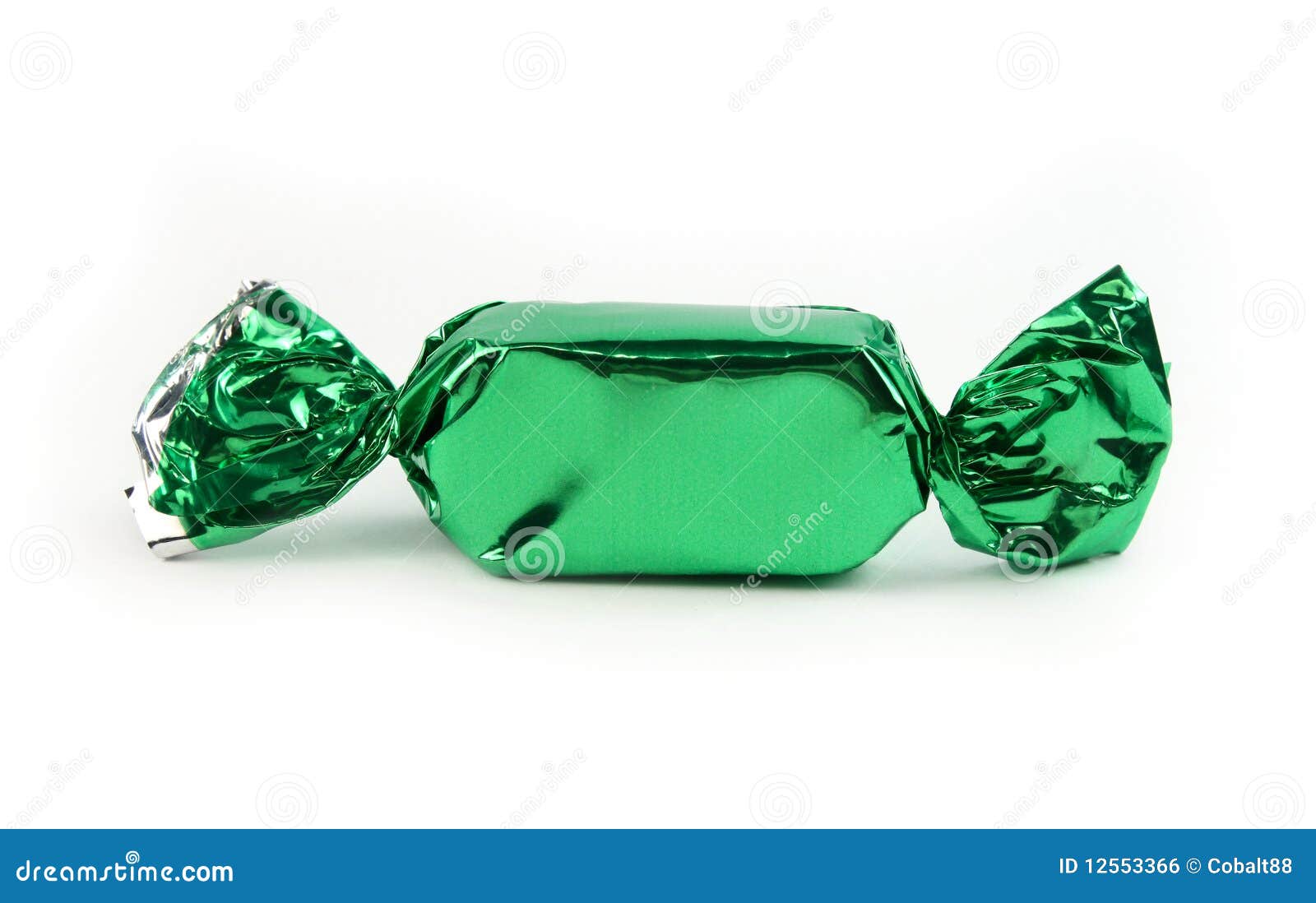 Single Green Candy Isolated Stock Photo - Image of confectionery ...
