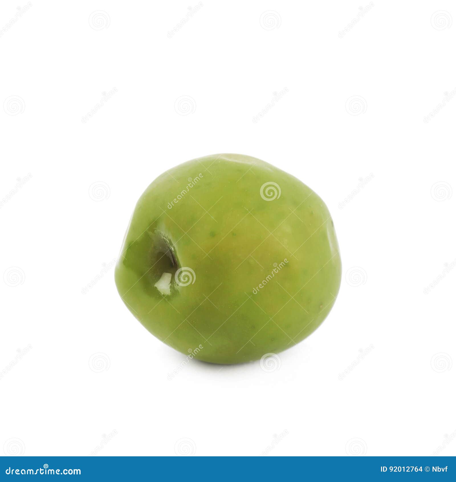 Single Green Olive Isolated Stock Photo - Image of olive, fresh: 92012764