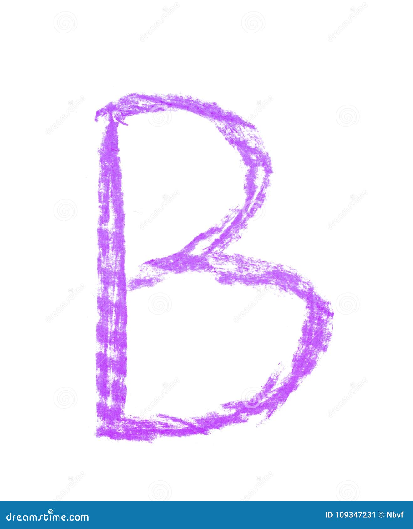 Single Hand Drawn Letter Isolated Stock Image - Image of alpha, style ...