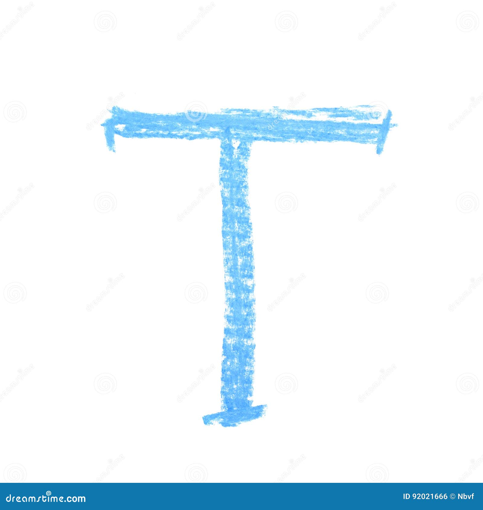 Single Hand Drawn Letter Isolated Stock Illustration - Illustration of ...