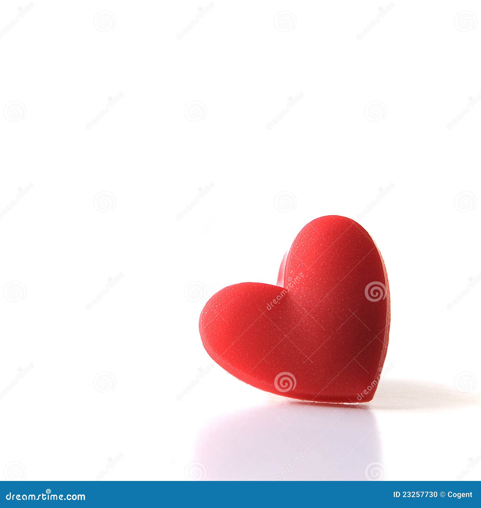Single Heart stock photo. Image of love, color, objects - 23257730