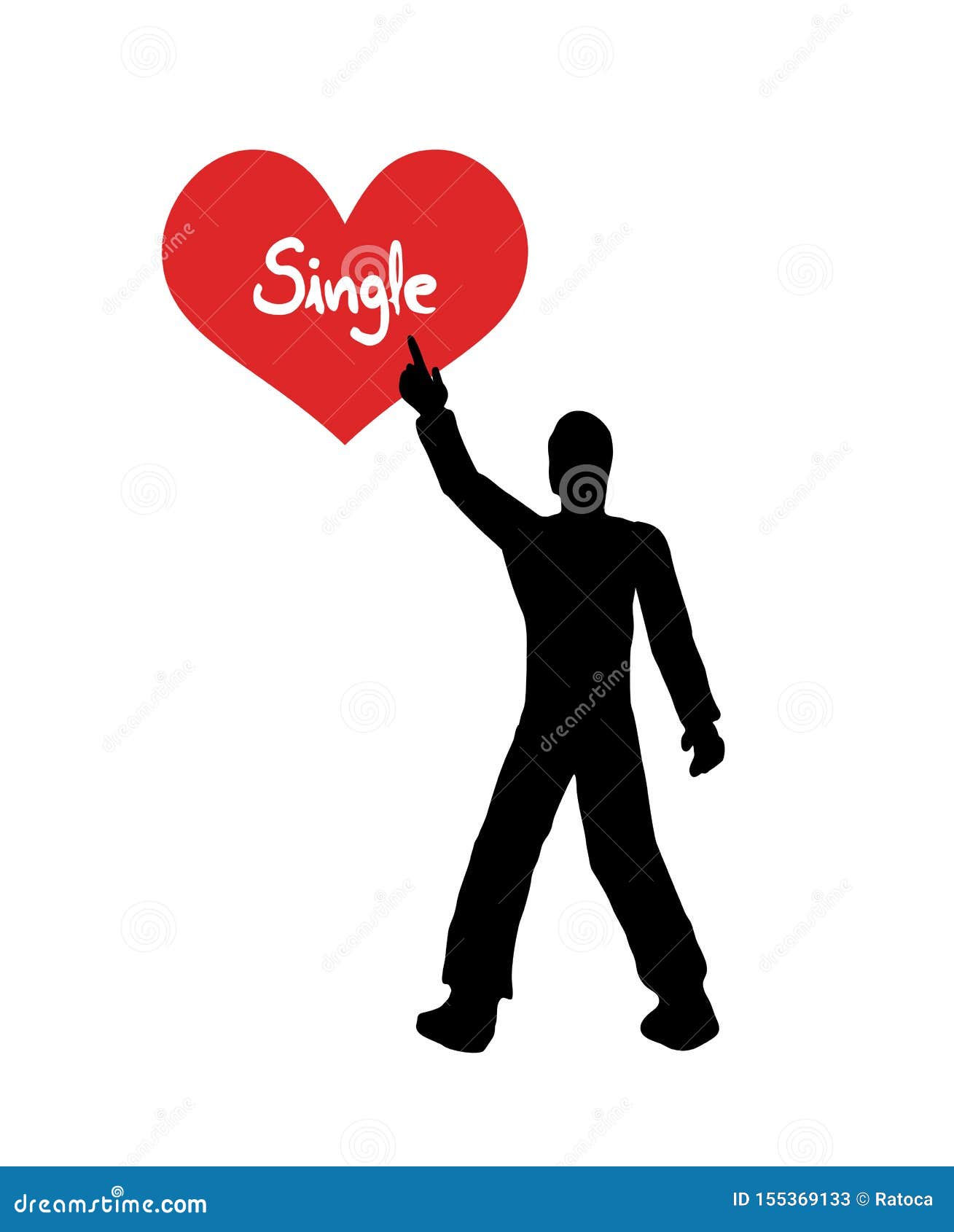Single heart icon stock vector. Illustration of love - 155369133