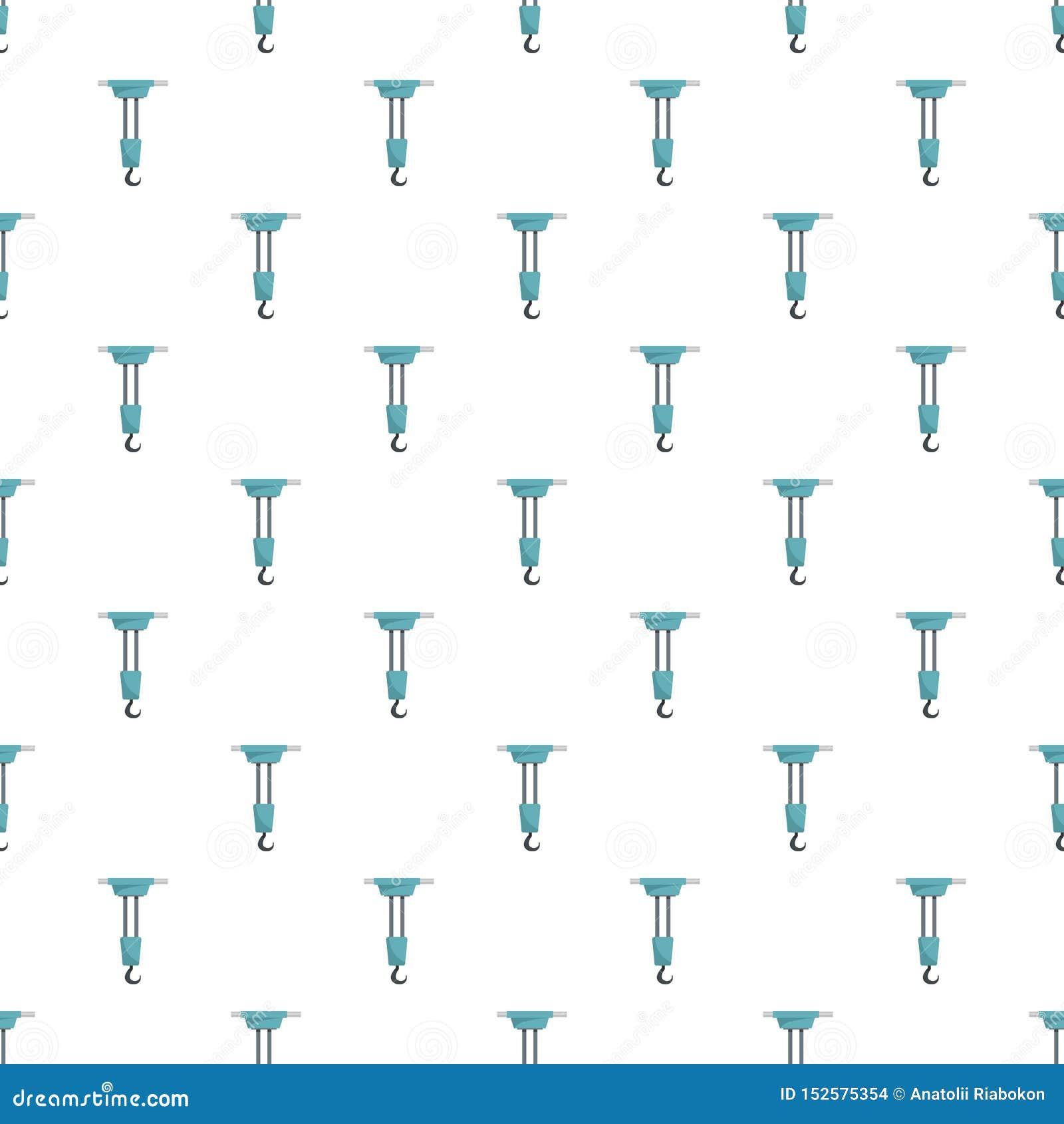 Single Hook Pattern Seamless Vector Stock Vector - Illustration of hook ...