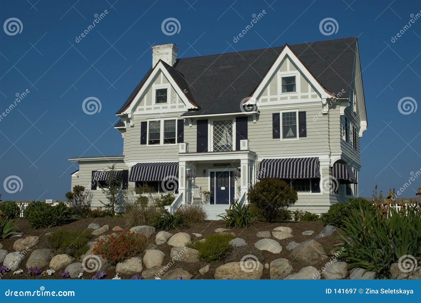 Single House stock image. Image of singlefamily, clear - 141697