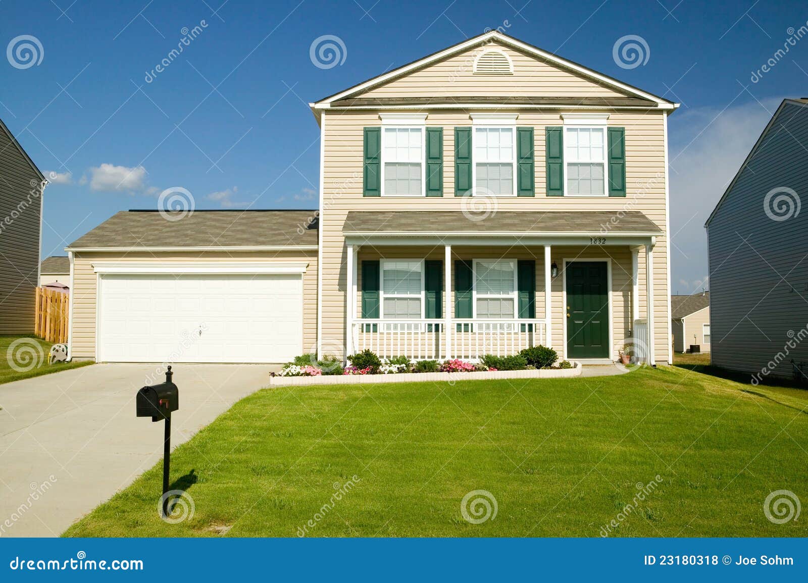 Single house stock photo. Image of progress, population - 23180318
