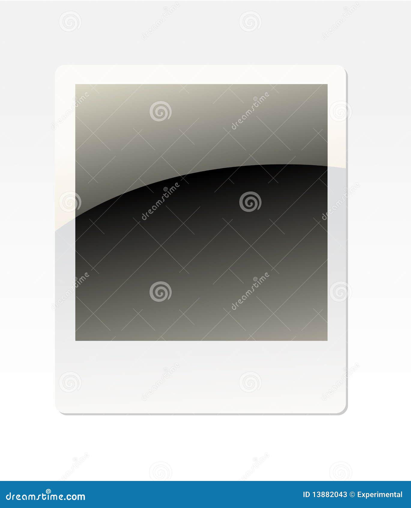 Single instant photo stock vector. Illustration of isolated - 13882043
