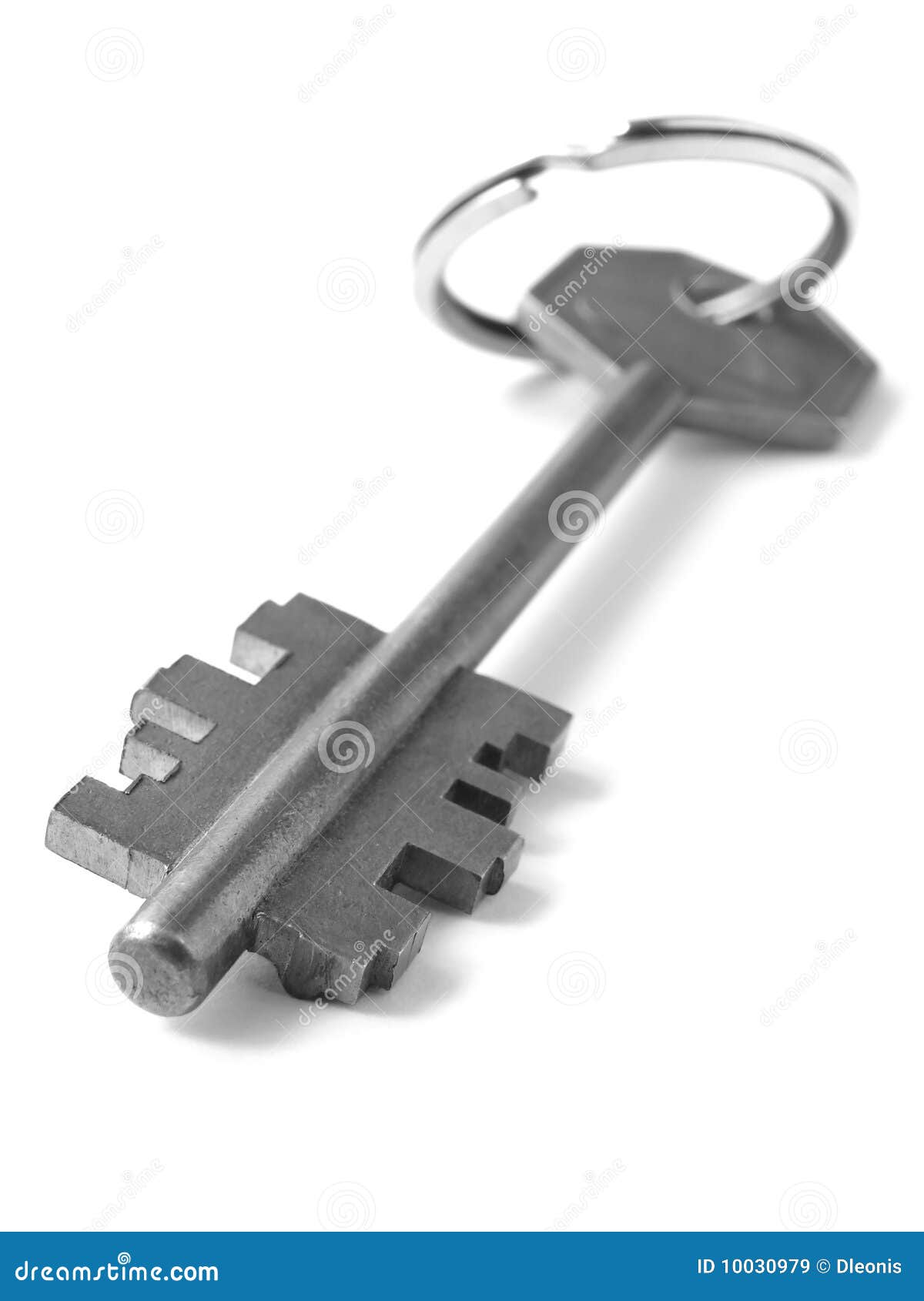 Single key stock image. Image of access, safety, private - 10030979