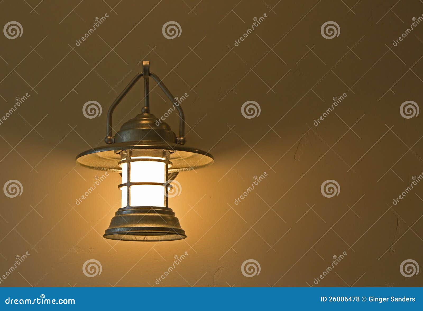 Single Lantern on Gold Background Stock Photo - Image of gold, vintage ...