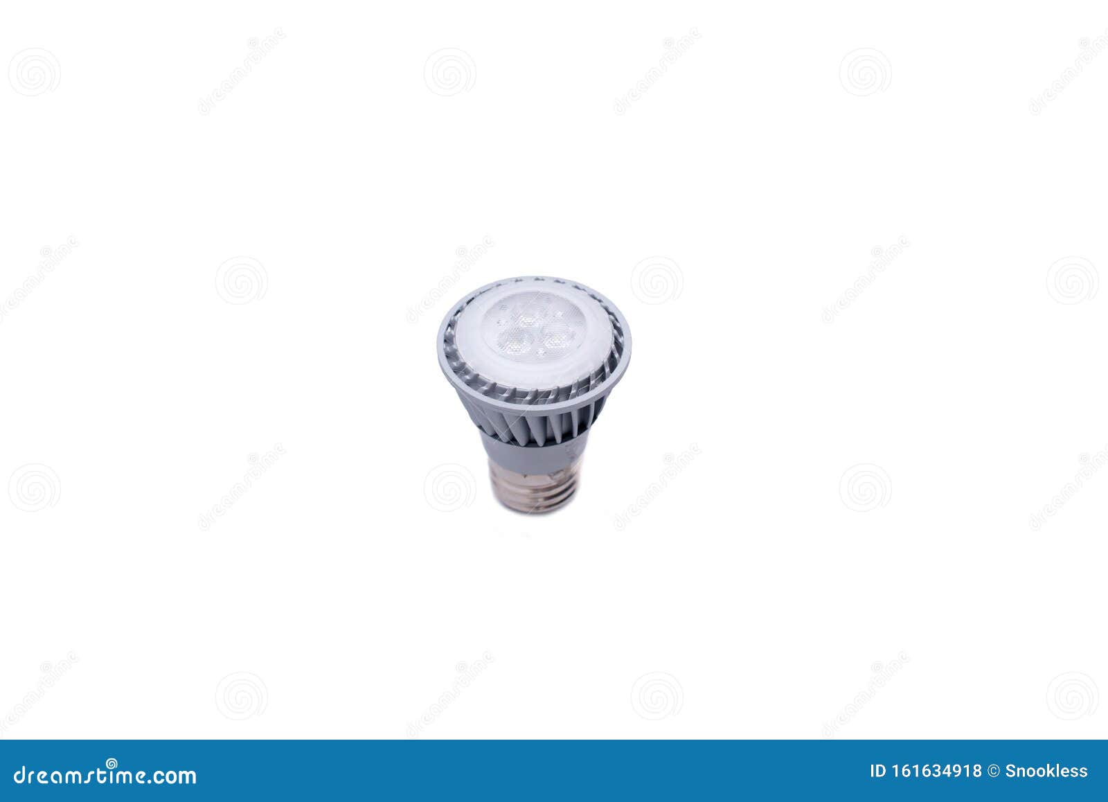 Single LED light bulb stock photo. Image of glass, closeup - 161634918