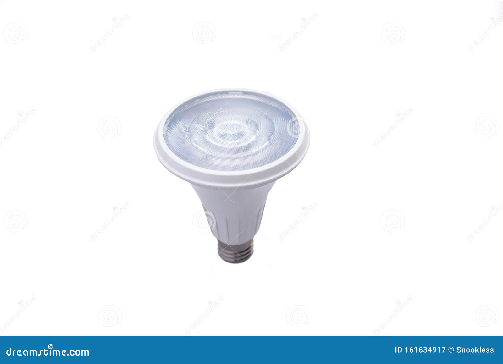 Single LED light bulb stock image. Image of glass, bulb - 161634917
