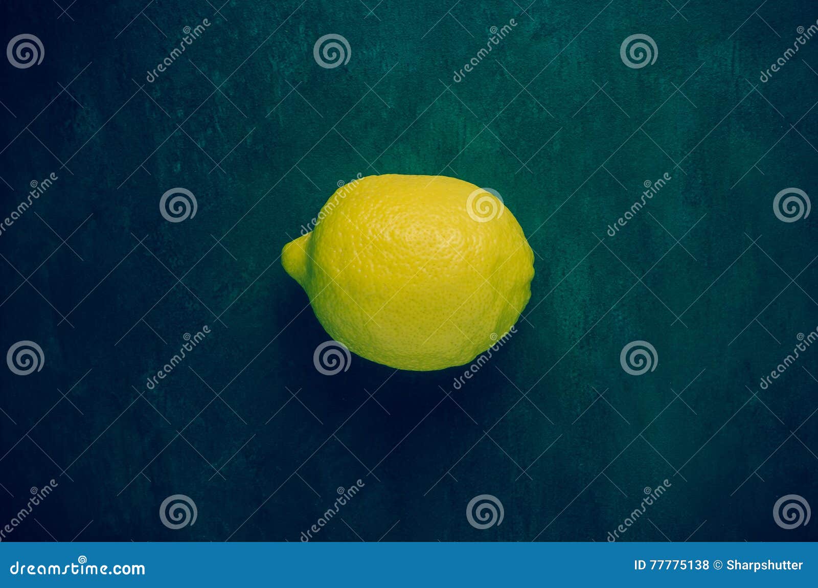 Single lemon stock photo. Image of cooking, fresh, oval - 77775138