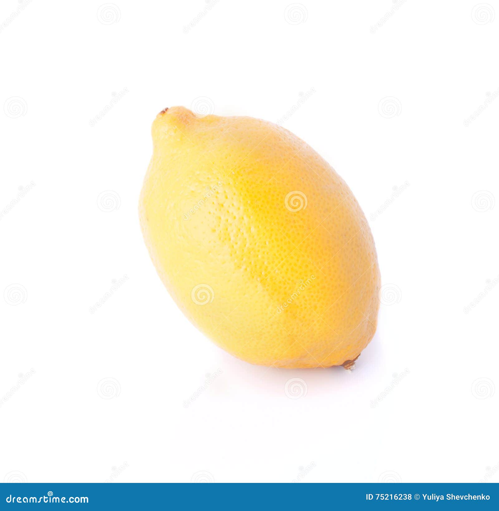 Single Lemon stock photo. Image of lemon, lemons, isolated - 75216238