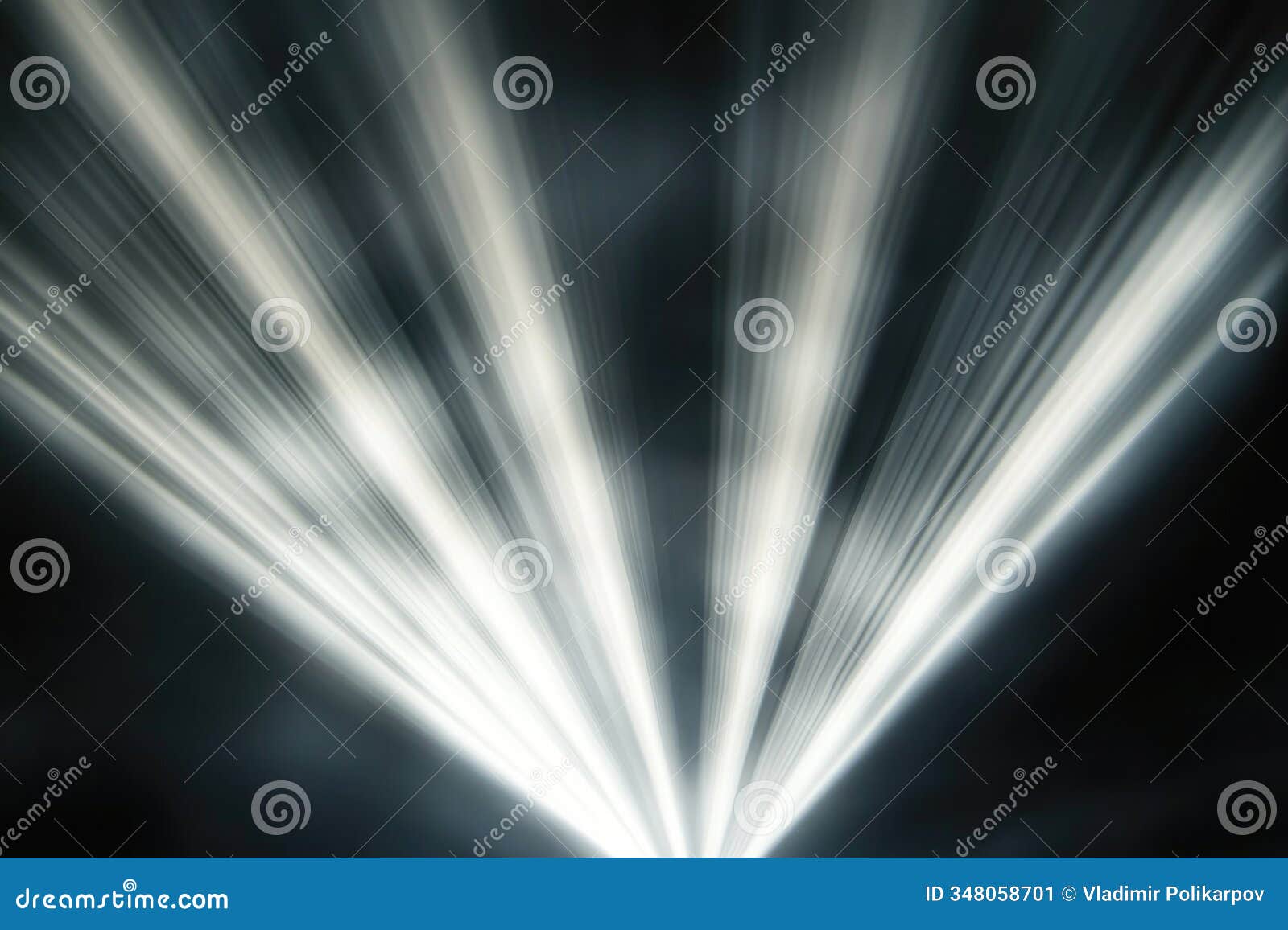 A Single Light Beam in Black and White Photography Stock Image - Image ...