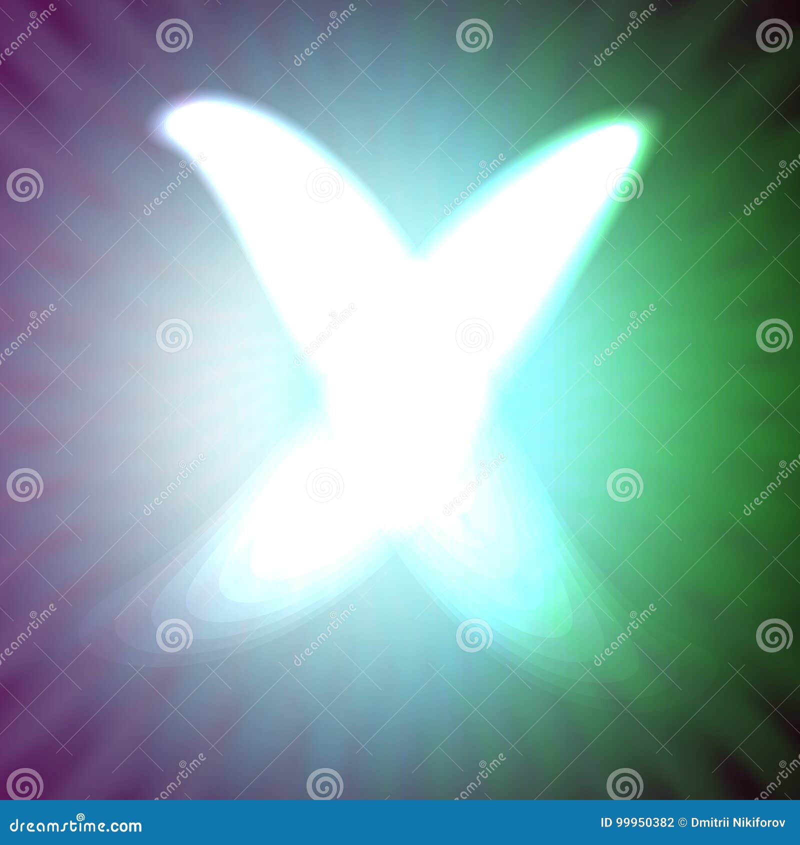 Single Light Blue Neon Letter X of Vector Illustration Stock Vector ...