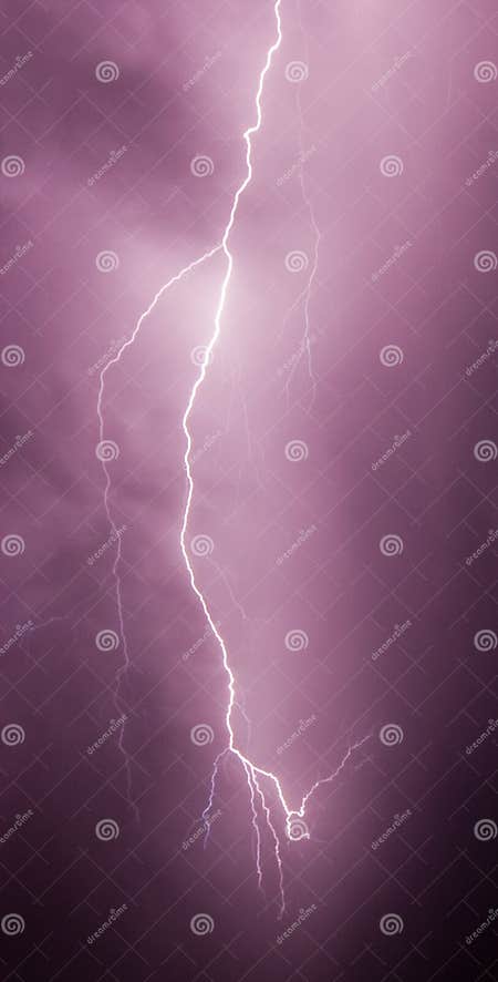 Single lightning bolt stock image. Image of single, lightning - 7084695