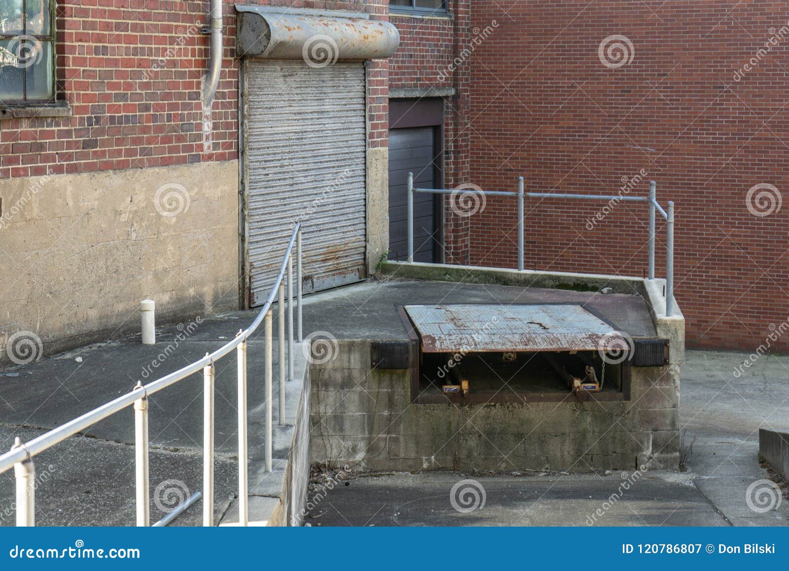 Single Loading Dock For Trucks Stock Photography | CartoonDealer.com ...