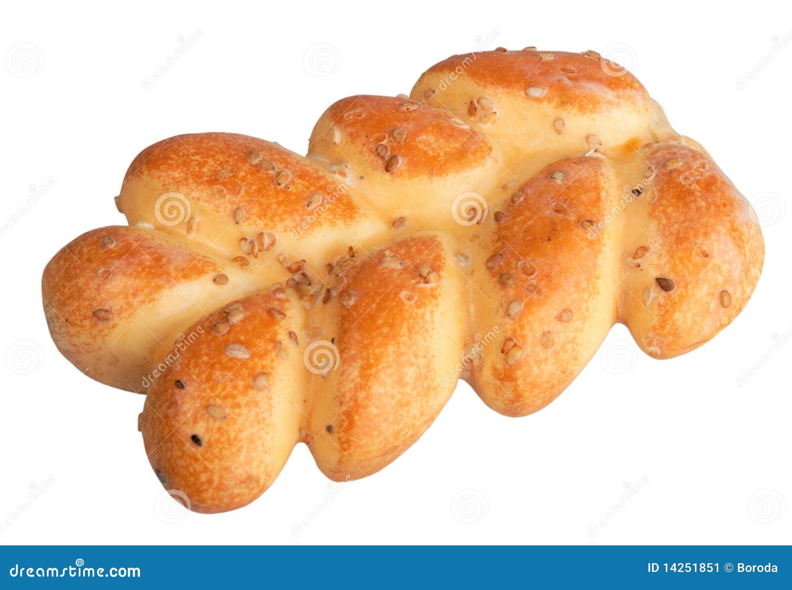 Single loaf of roll stock image. Image of roll, loaf - 14251851