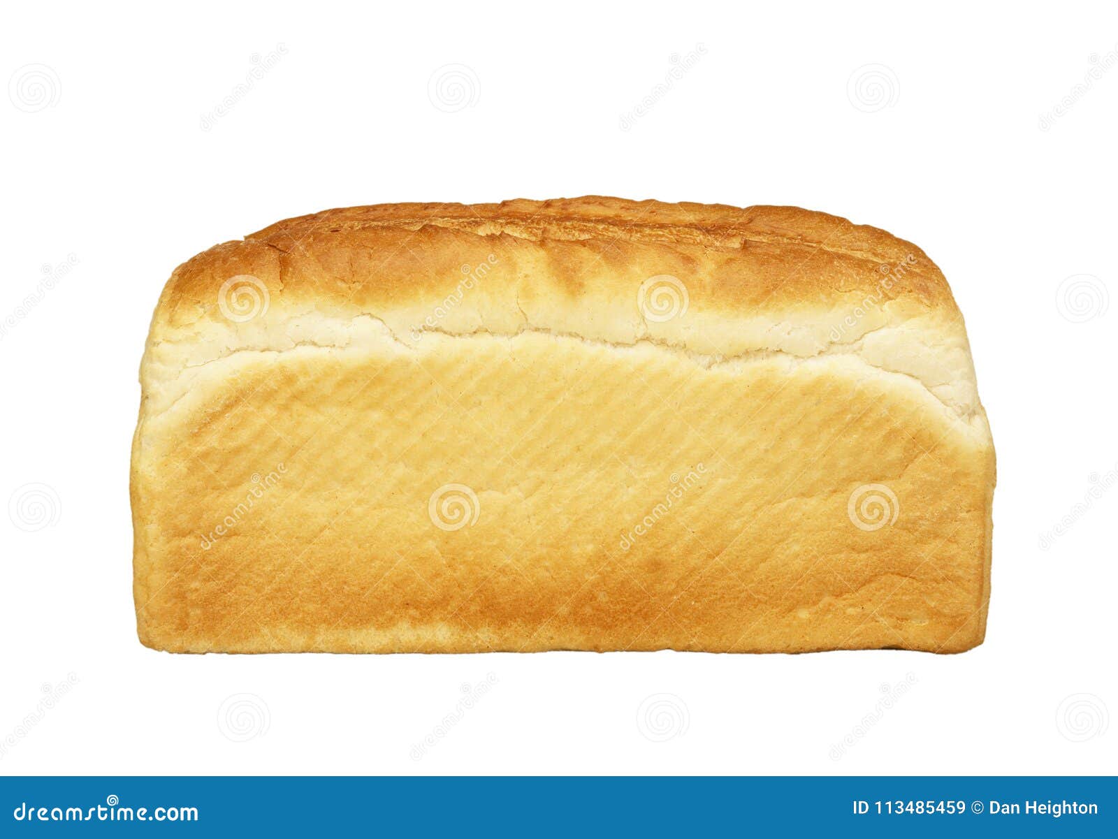 LOAF of WHITE BREAD on WHITE BACKGROUND Stock Image - Image of loaf ...