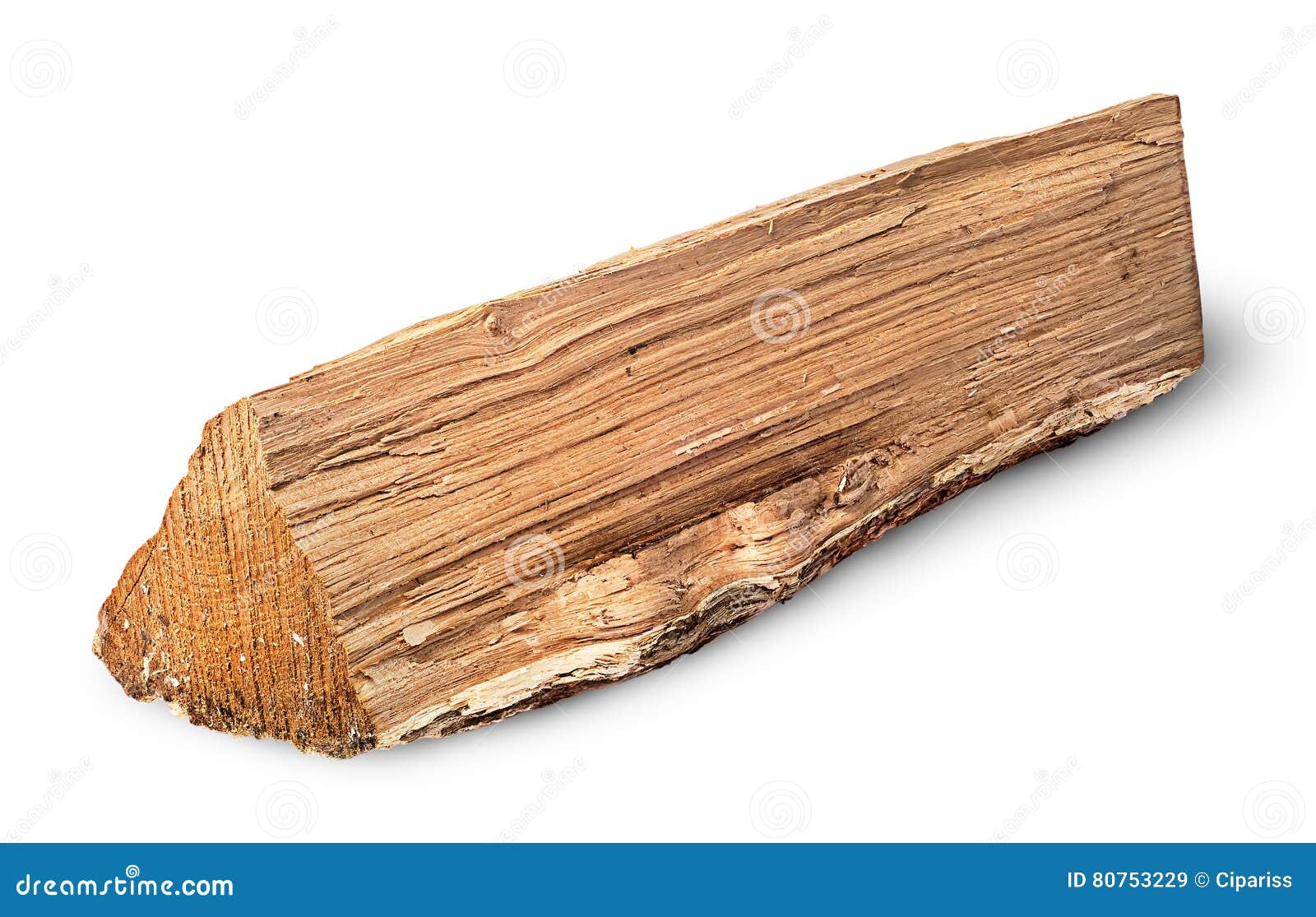 Single Log of Wood Inverted Horizontally Stock Image - Image of plant ...