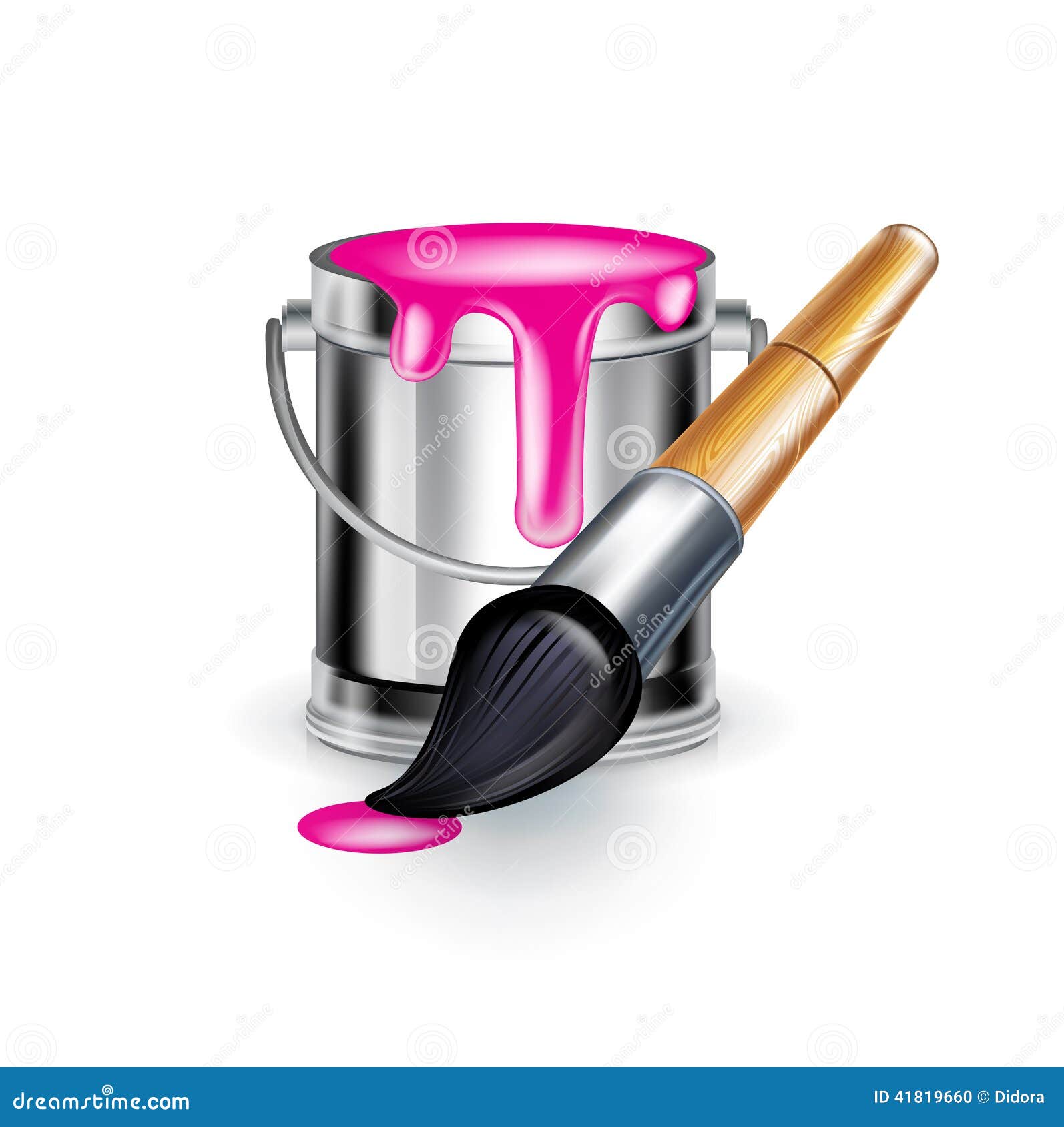 Magenta Paint Royalty-Free Stock Photo | CartoonDealer.com #23778609