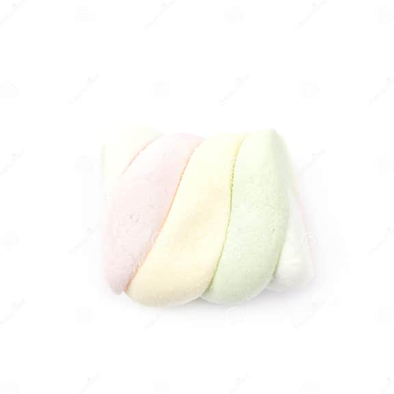 Single marshmallow candy stock photo. Image of light - 86508192