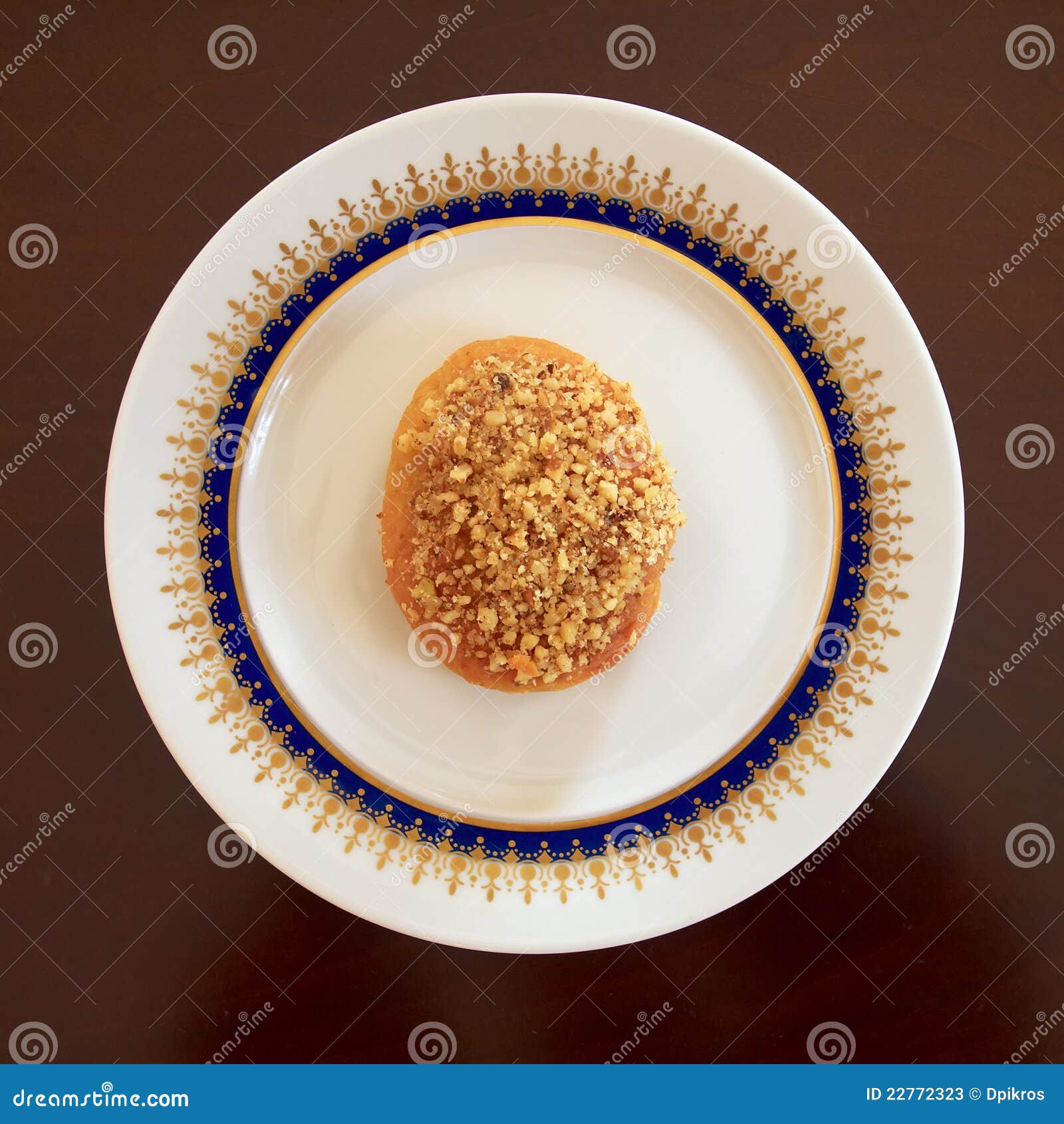 Single Melomakarono, Greek Christmas Cookie Stock Image - Image of ...