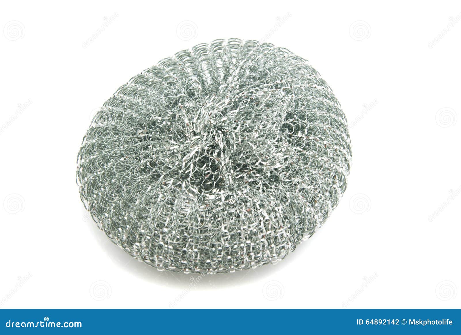 Single metal sponge stock photo. Image of cleaner, hygiene - 64892142