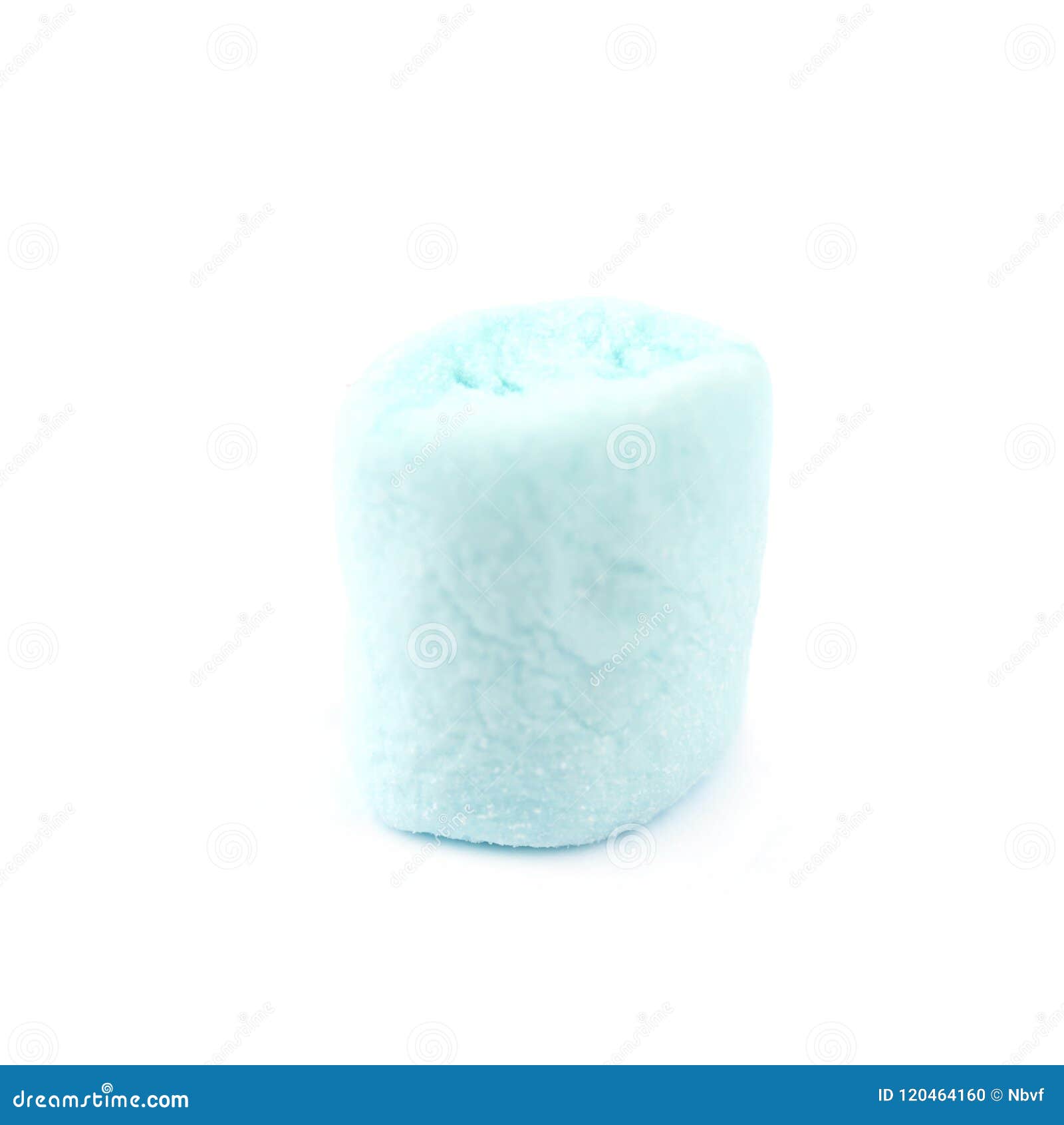 Single mini marshmallow stock photo. Image of colorful - 120464160