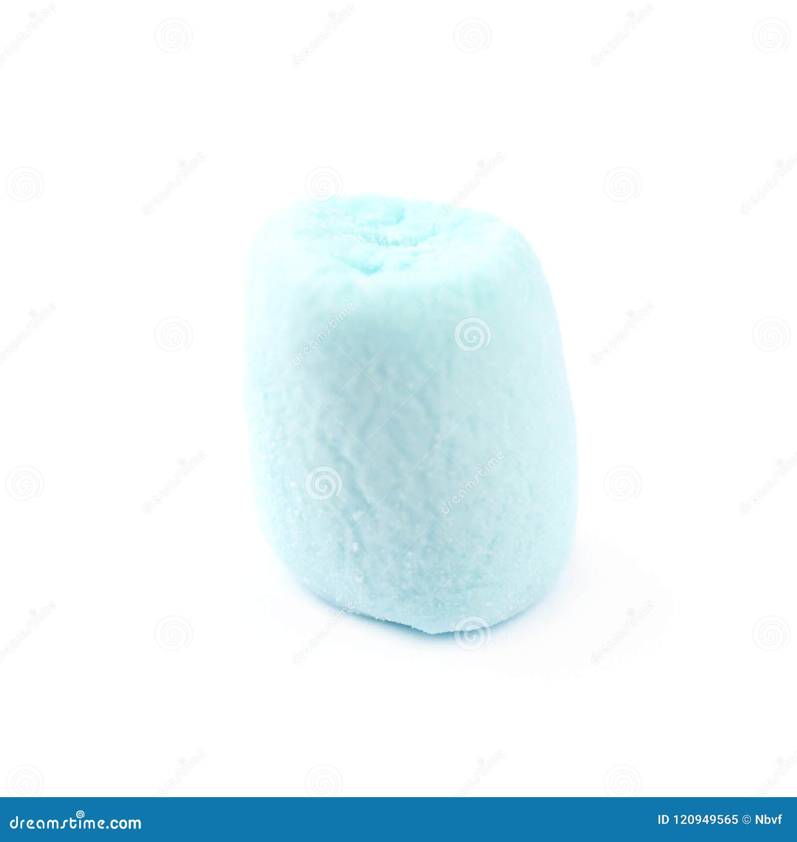 Single mini marshmallow stock image. Image of closeup - 120949565